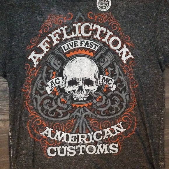 Affliction | Shirts | Designer Graphic Tshirt | Poshmark